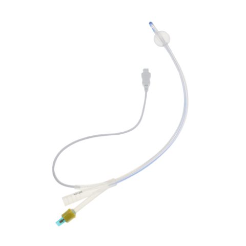 100% Silicone Foley Catheter With Temperature Sensor | Ronfell Medical